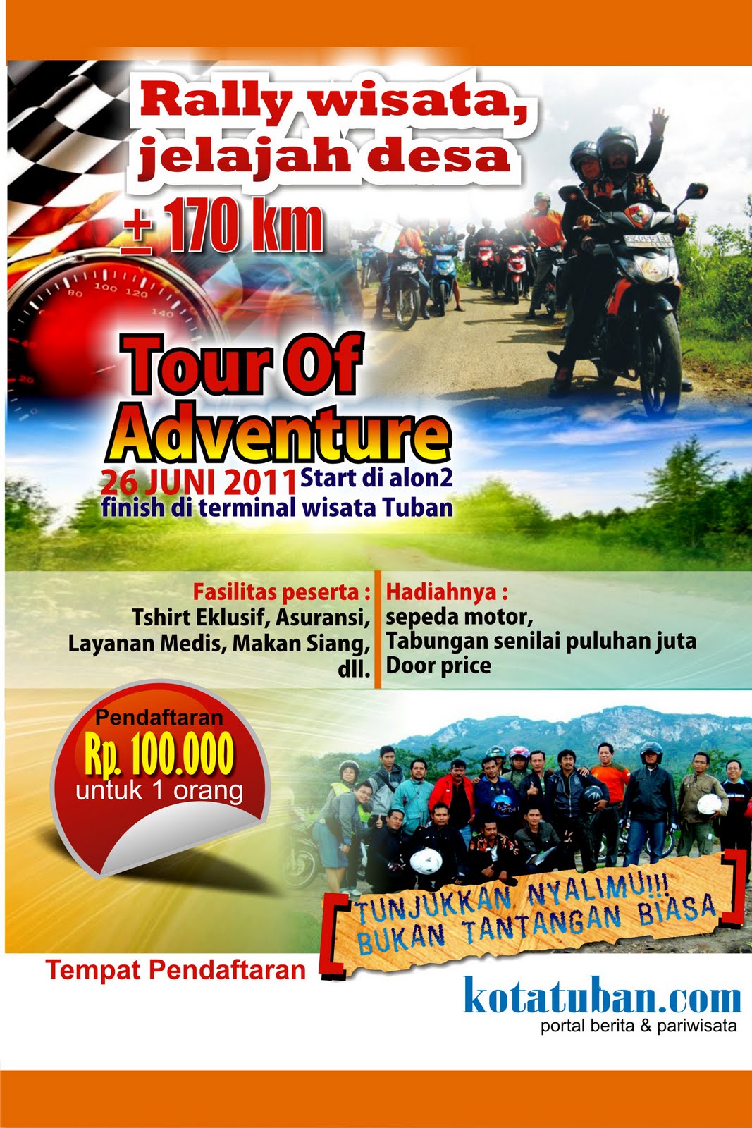 Konsep 33+ Spanduk Tour