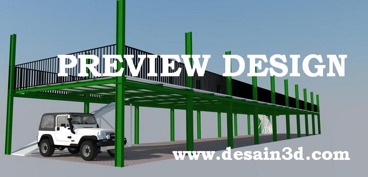 TIPS PERAWATAN MOBIL AUTOMOTIVE: Jasa Desain 3D Area Parkir Mobil Motor