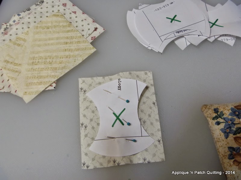 Applique 'n Patch Quilting: Apple cores - how to?