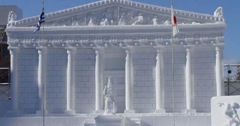 Global Greek World: Photo of the Day: A Tribute to Greece in Hokkaido