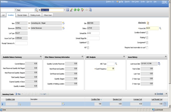 Maximo: How to Create Consignment Inventory