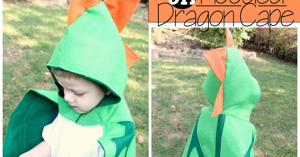EAT+SLEEP+MAKE: Fall Felt Series: Hooded Dragon Cape