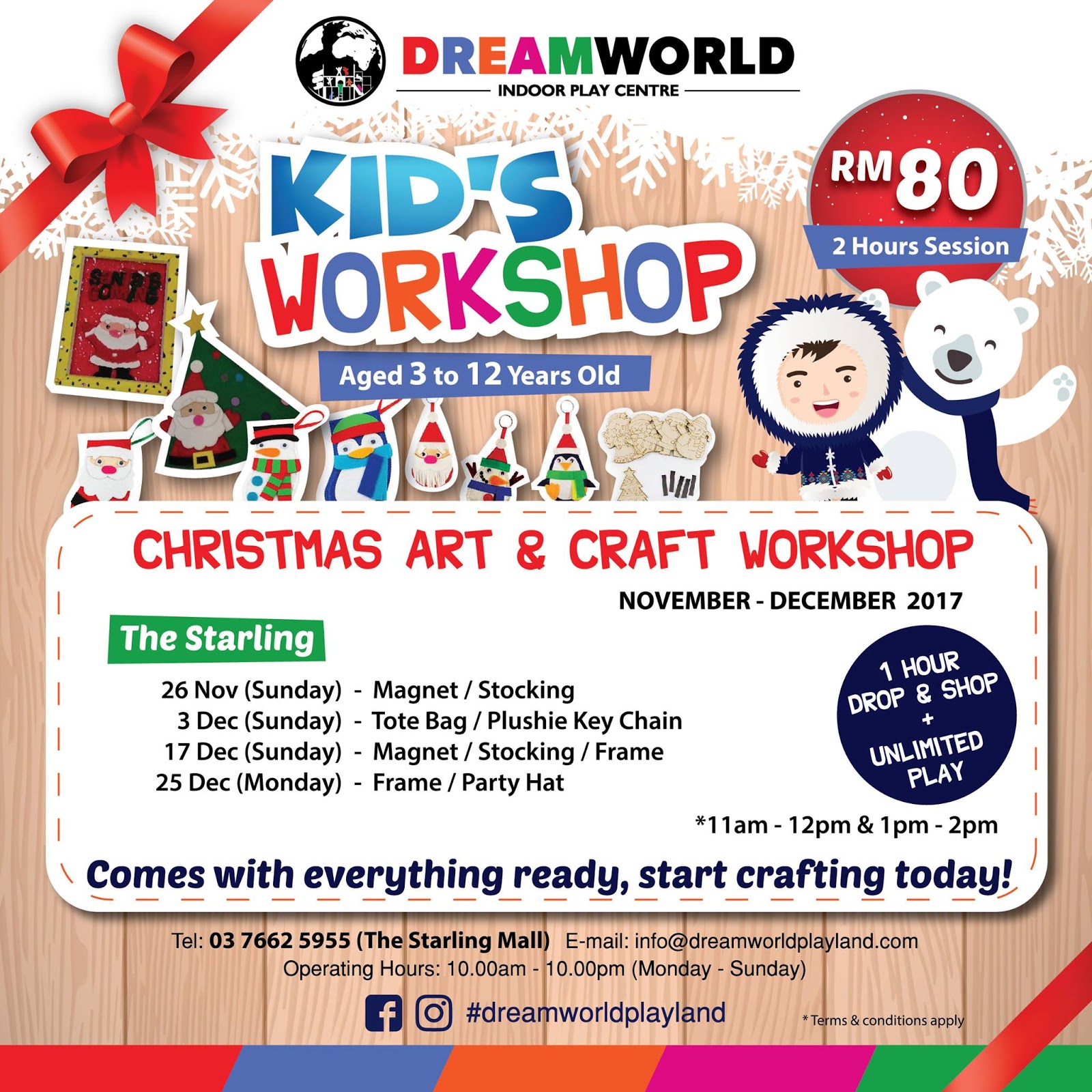 【亲子活动】Art & Craft Workshop @ Dreamworld Playland IOI City Mall| 让孩子爱上手作 ...