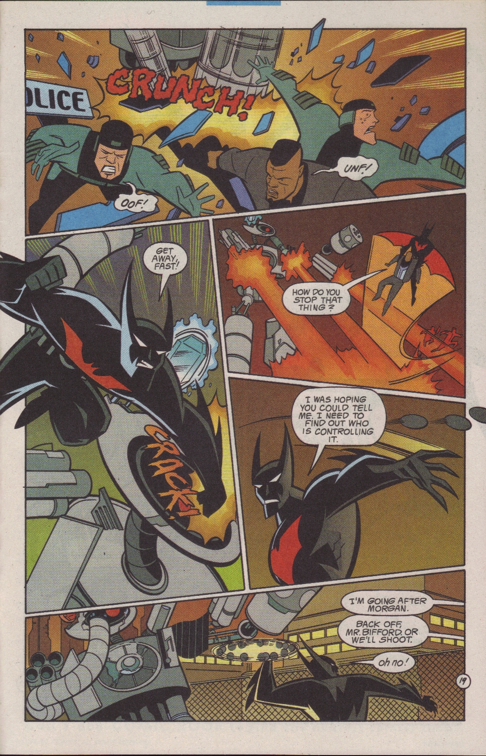 Random Thoughts: Tales From the 50 Cent Bin! - Batman Beyond #10