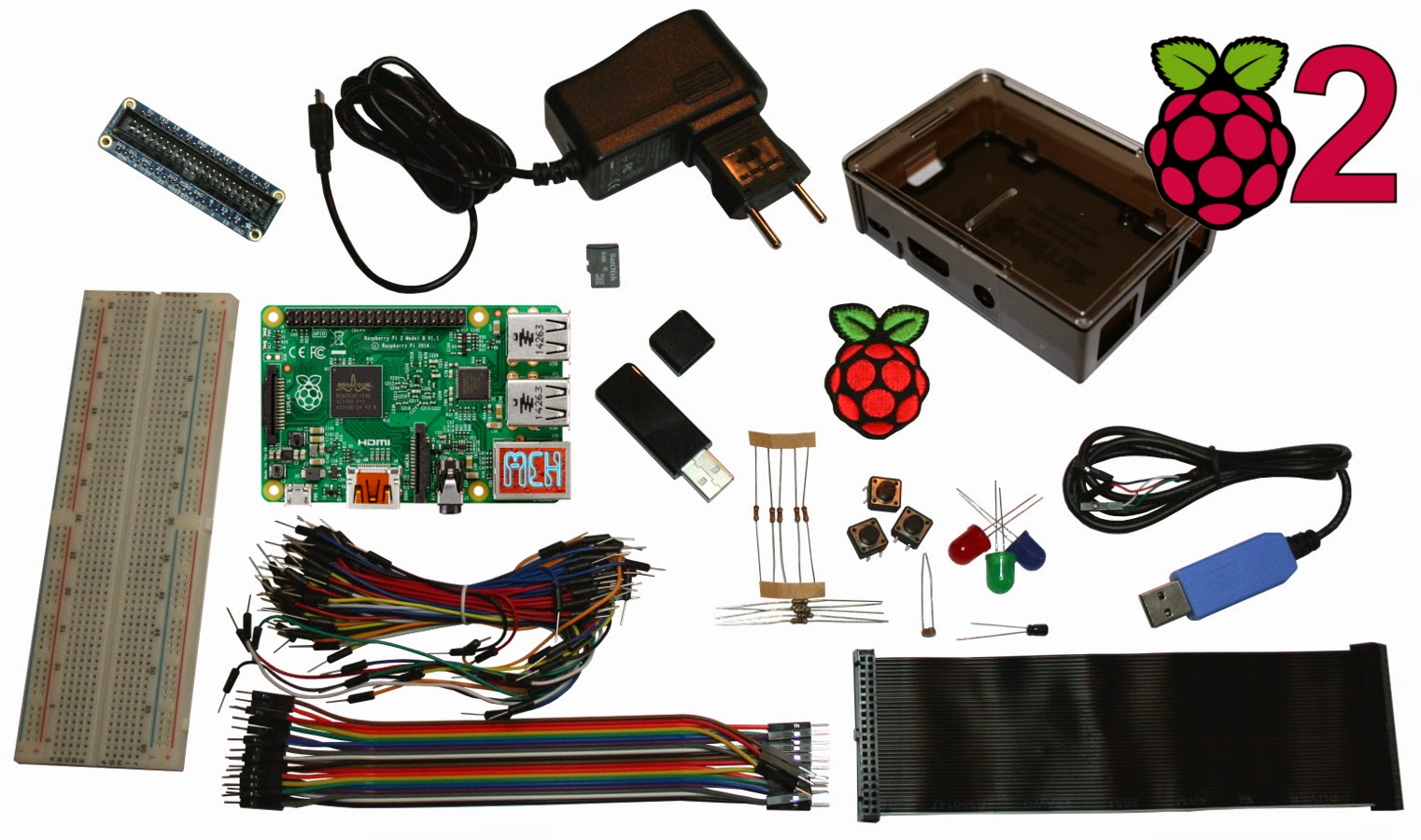 Mise à jour des Kits Raspberry Pi 2 chez MCHobby - MCHobby - Le Blog