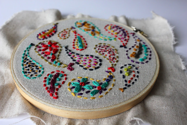 Paisley Embroidery | Sweet Verbena