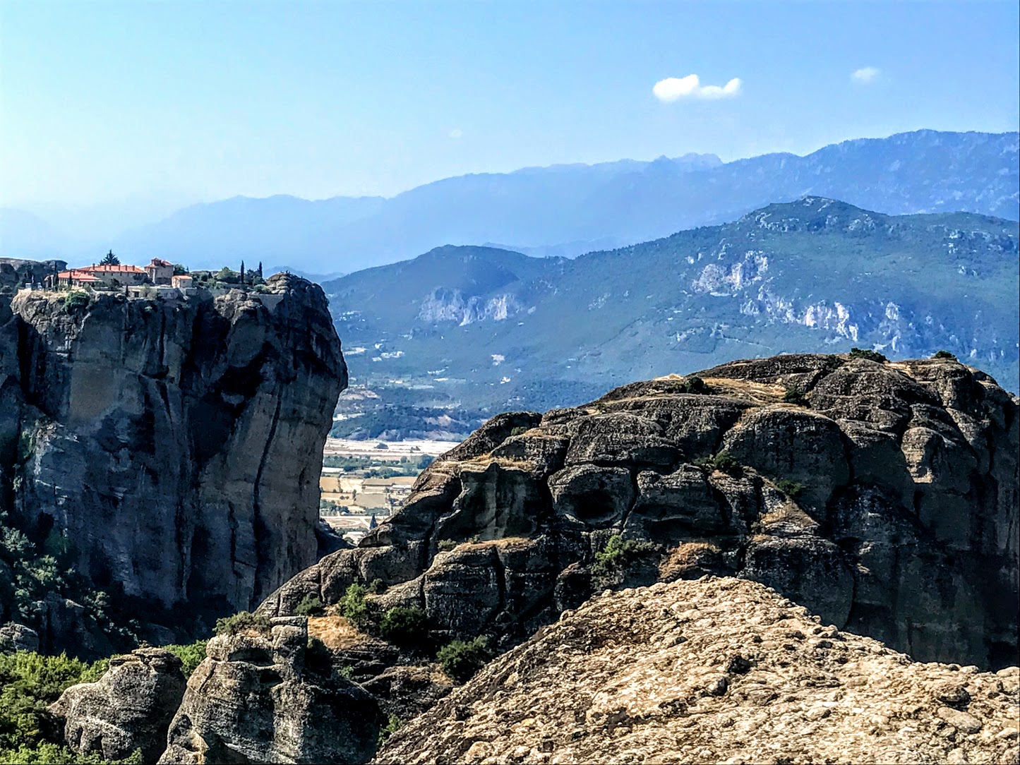 Patrick Comerford: The pinnacles of Meteora form a unique combination ...