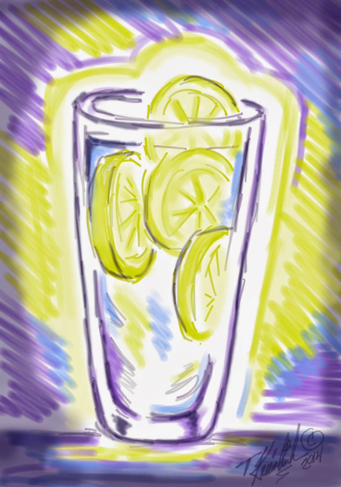 Tom Kbrink's Illustration and Design Blog: Start Your Day with Water ...