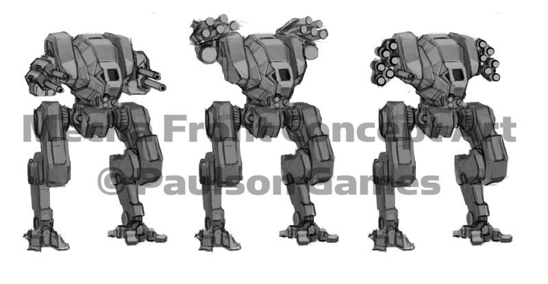 Tabletop Fix: Paulson Games - Mecha Front Announcement