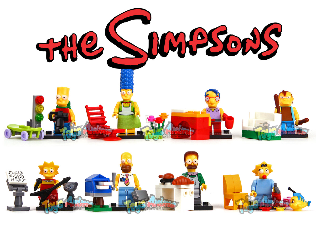 mainan lego, lego kw murah, banyak macam, jakarta : SY256 THE SIMPSONS ...