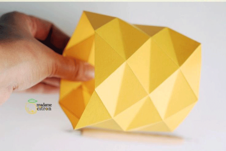 How to decorate pots with Paper origami | Paper Origami Guide