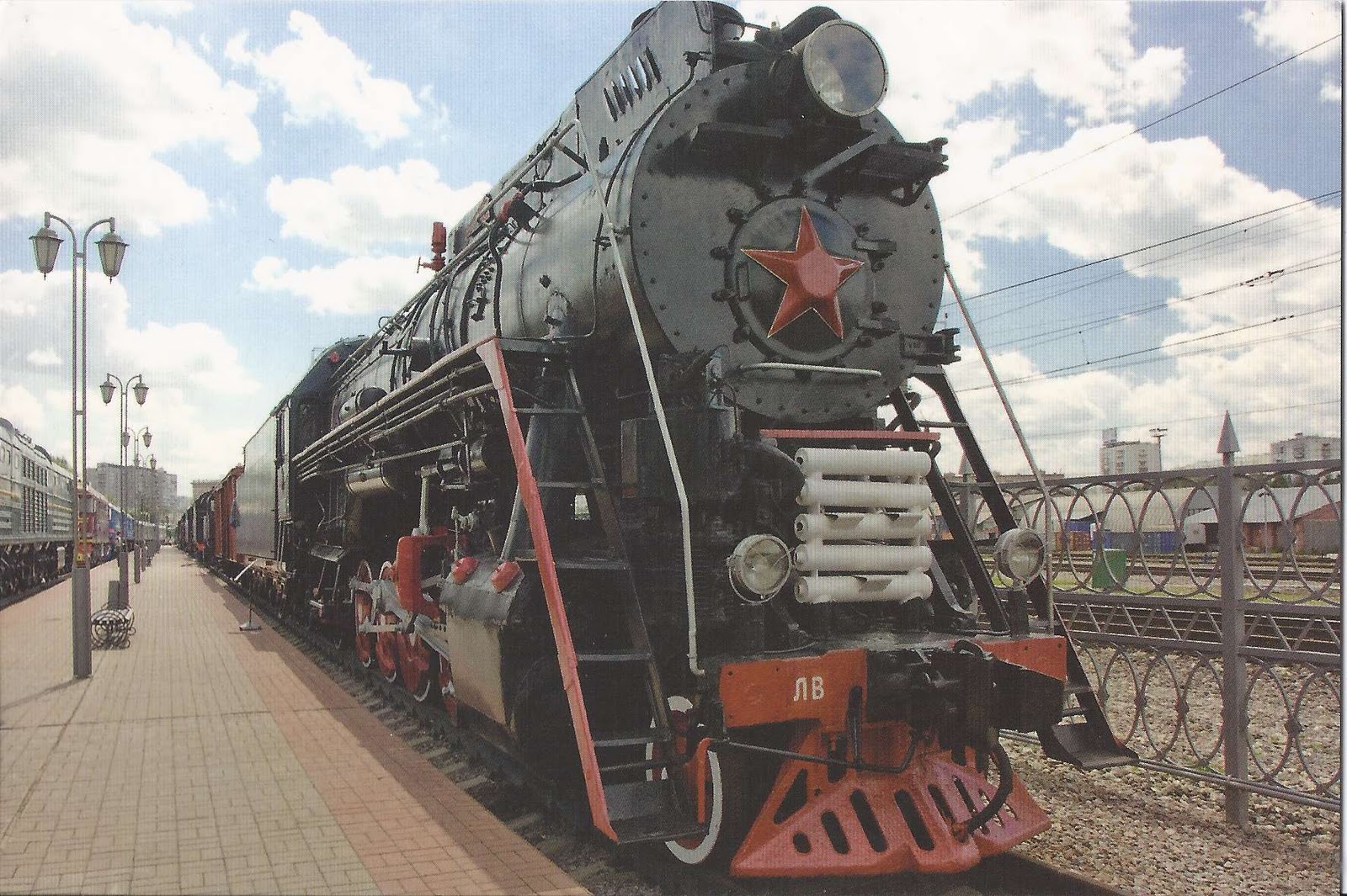 A Journey of Postcards: The last steam locomotive built in Soviet Union ...