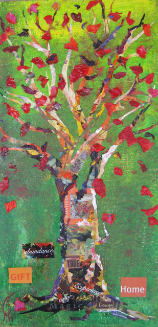 Paint On My Walls: Summer Tree - Painting 3 of 4