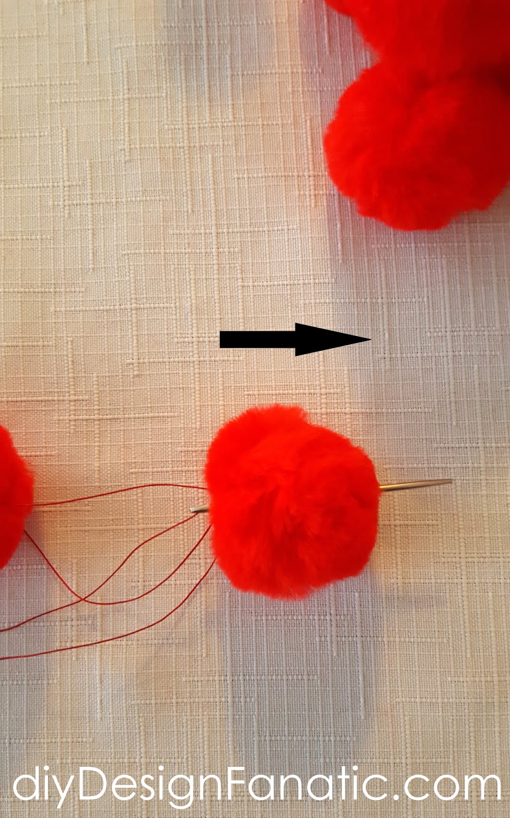 diy Design Fanatic: How To Make A Pom Pom Garland