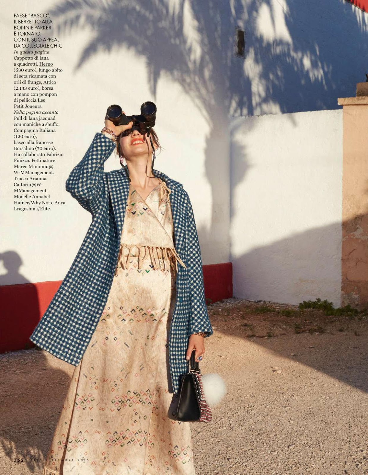 Duchess Dior: "Crazy Remix" by Annabel Mehran for ELLE Italia September ...