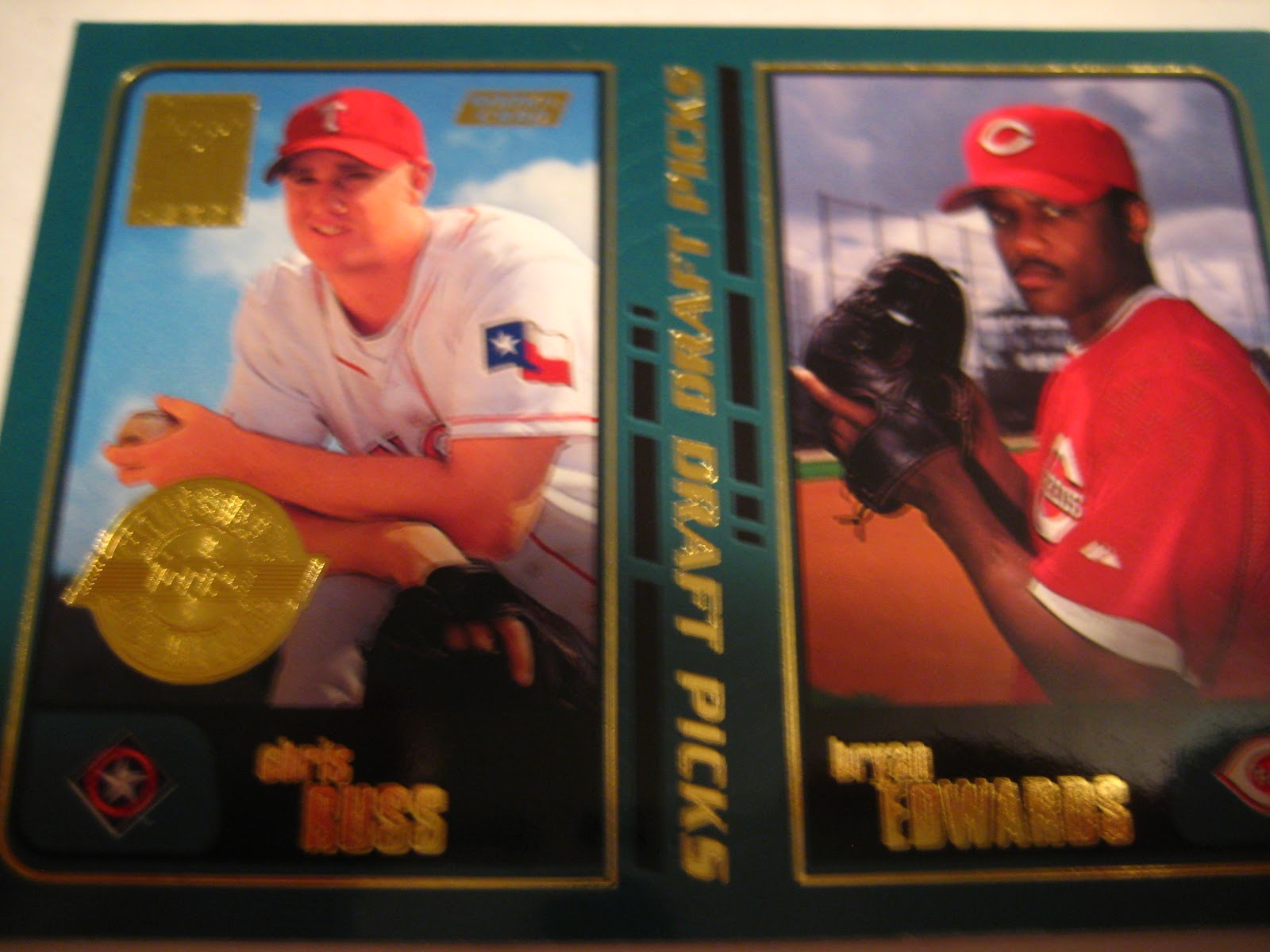 Baseball Cards Come to Life!: Chris Russ points out an error on his ...