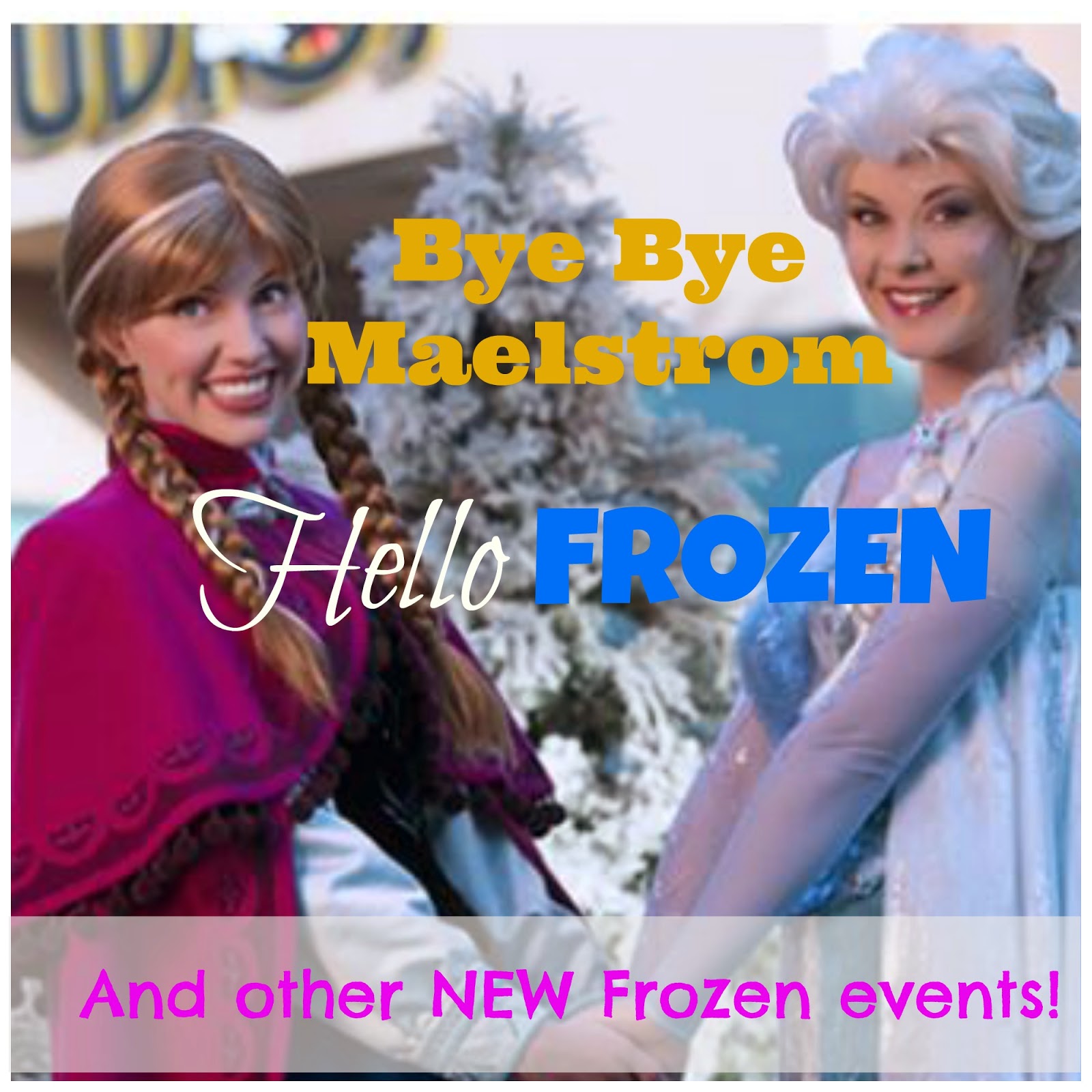 Fairytales and Fitness: Bye Bye Maelstrom, Hello Frozen!