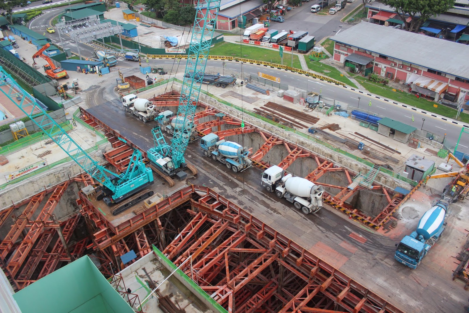 Downtown Line Construction: Brief overview of Stage 3 in 1st Quarter