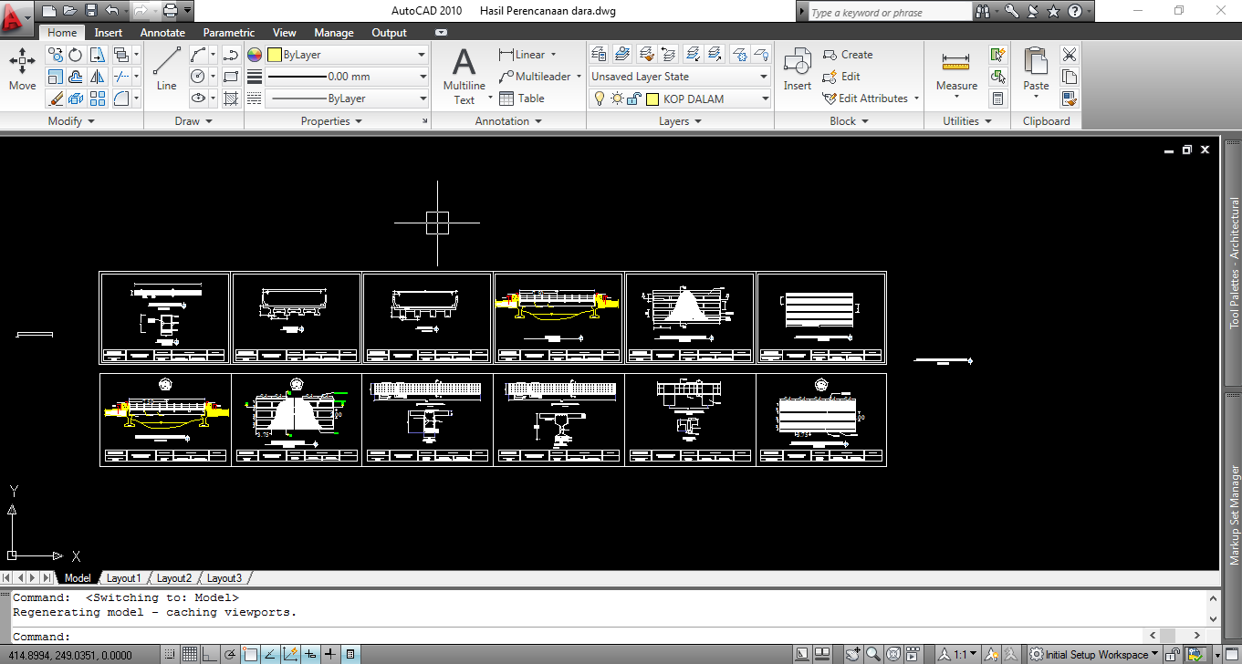 DASAR-DASAR PERINTAH PADA AUTOCAD
