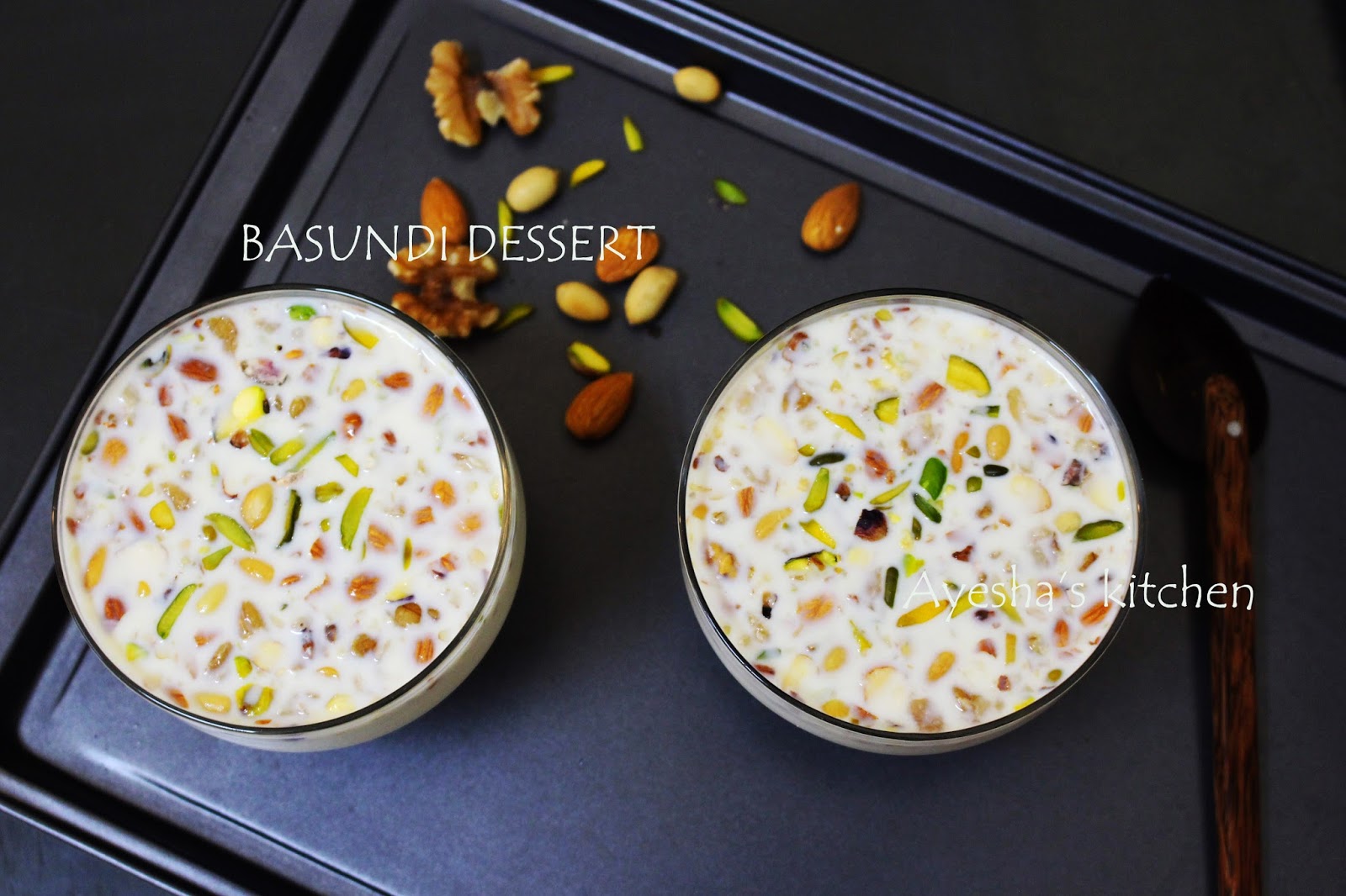 EASY DESSERT RECIPE - BASUNDI RECIPE / INDIAN SWEETS