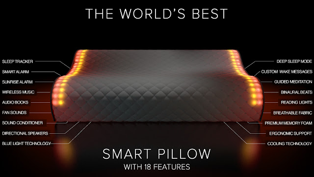 Edge of Insanity: Now There's a Smart Pillow That Wakes You Up Gently