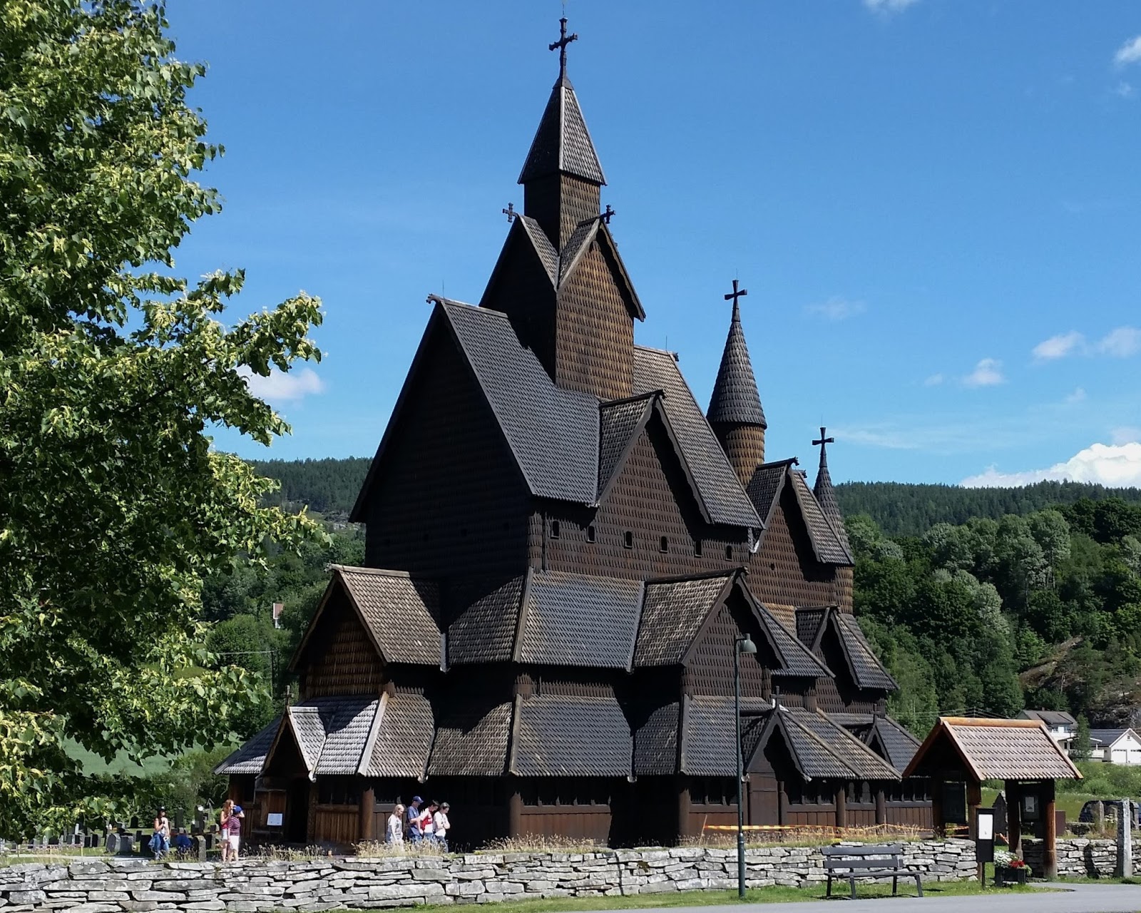 Et stort stykke Norge: Heddal stavkirke ved Notodden