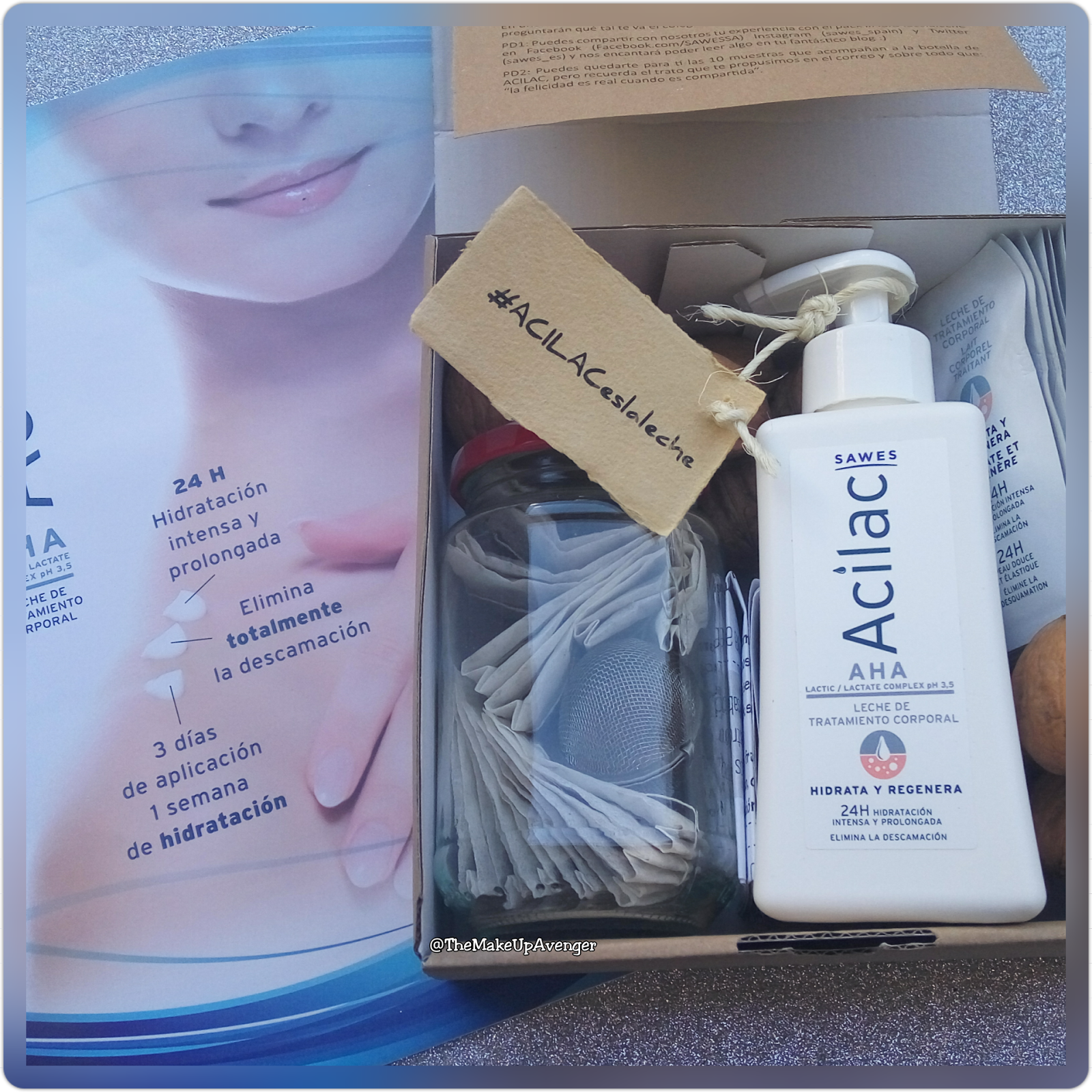 The Make Up Avenger: Review leche de tratamiento corporal Acilac AHA ...