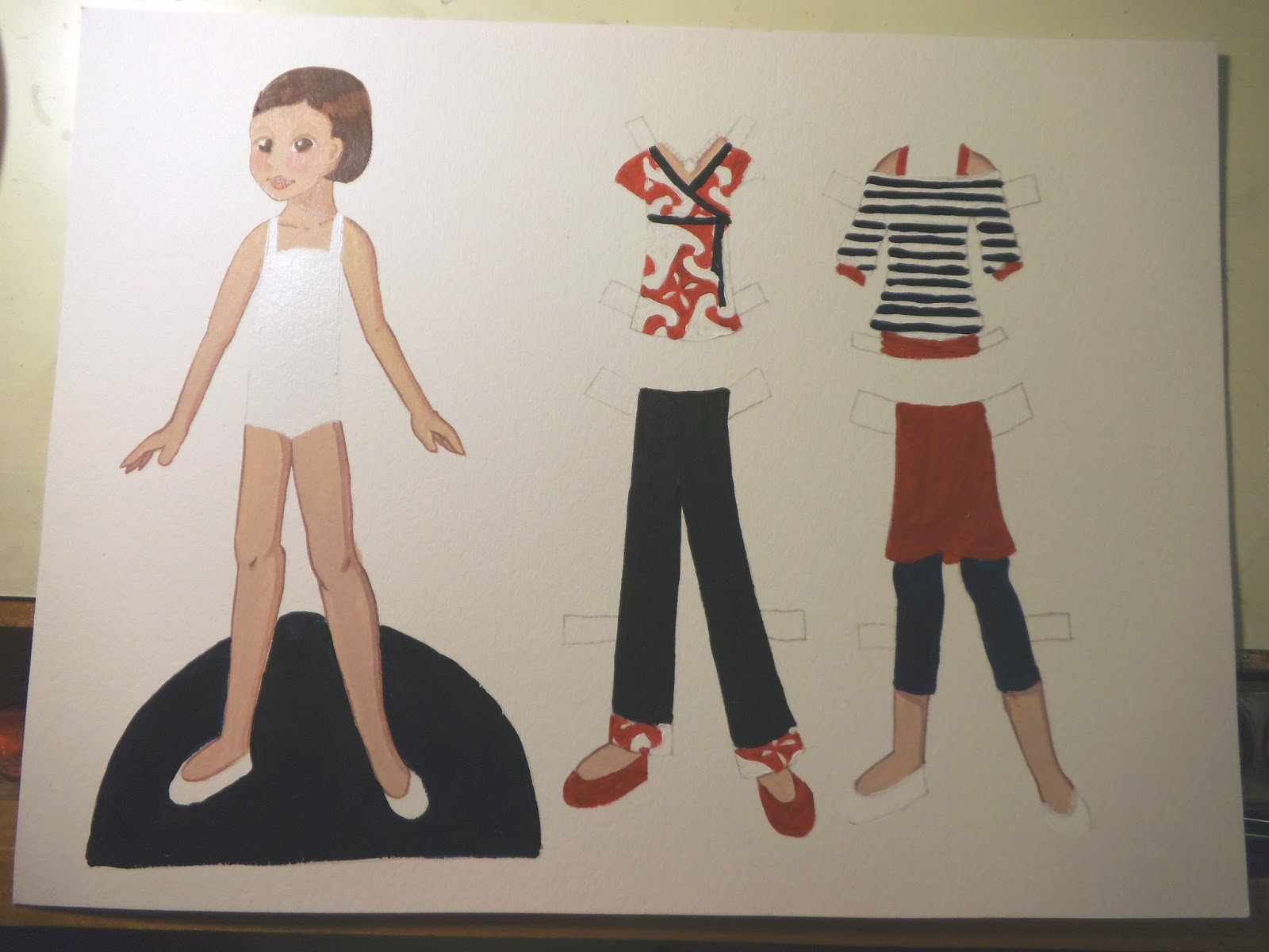 Paper Doll School: July 2013