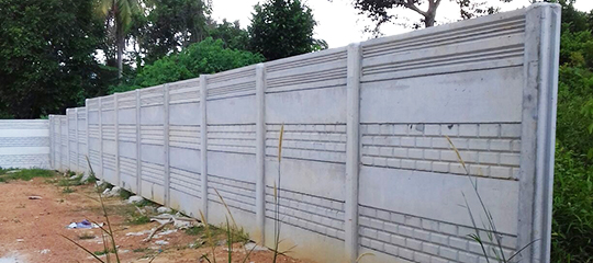 Pagar Panel Beton Sistem Pre-Cast