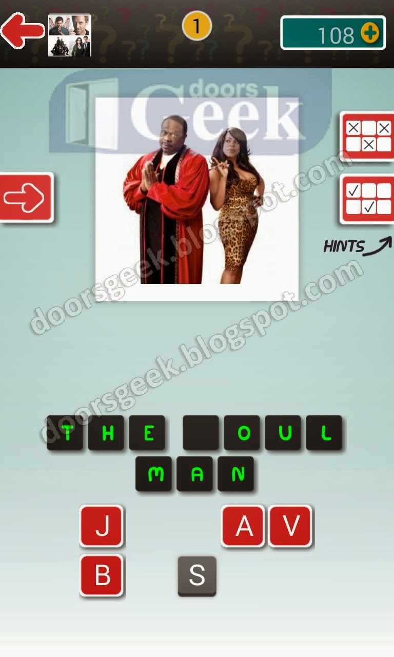 Guess the TV Show - Level 33-1 Answer ~ Doors Geek