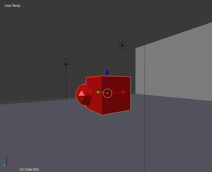 Bocah BIS: Penerapan operasi boolean pada objek di blender