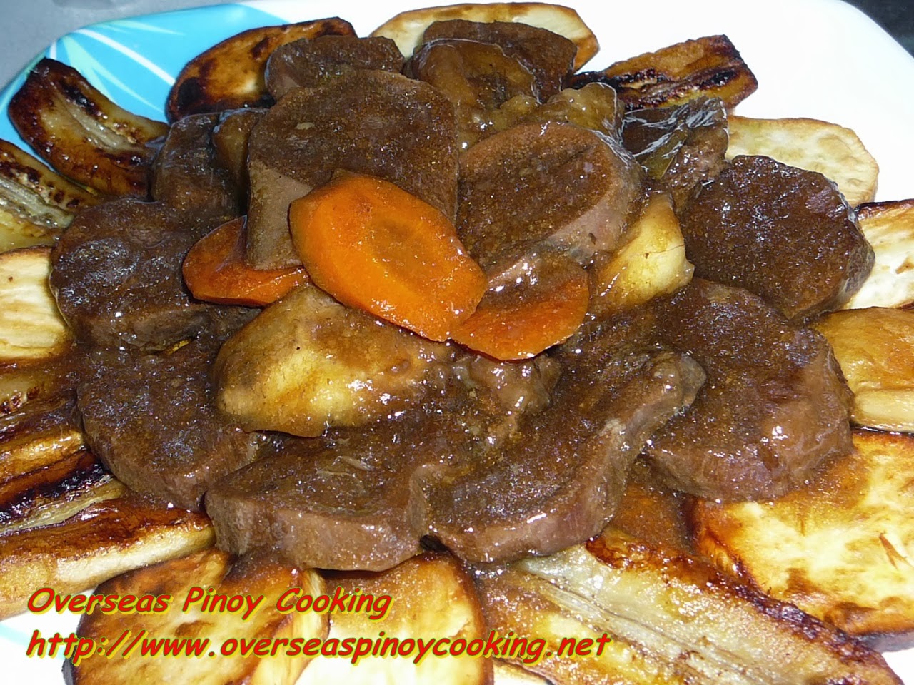 Pinoy Lengua Estofado ~ Panlasang Pinoy Recipe