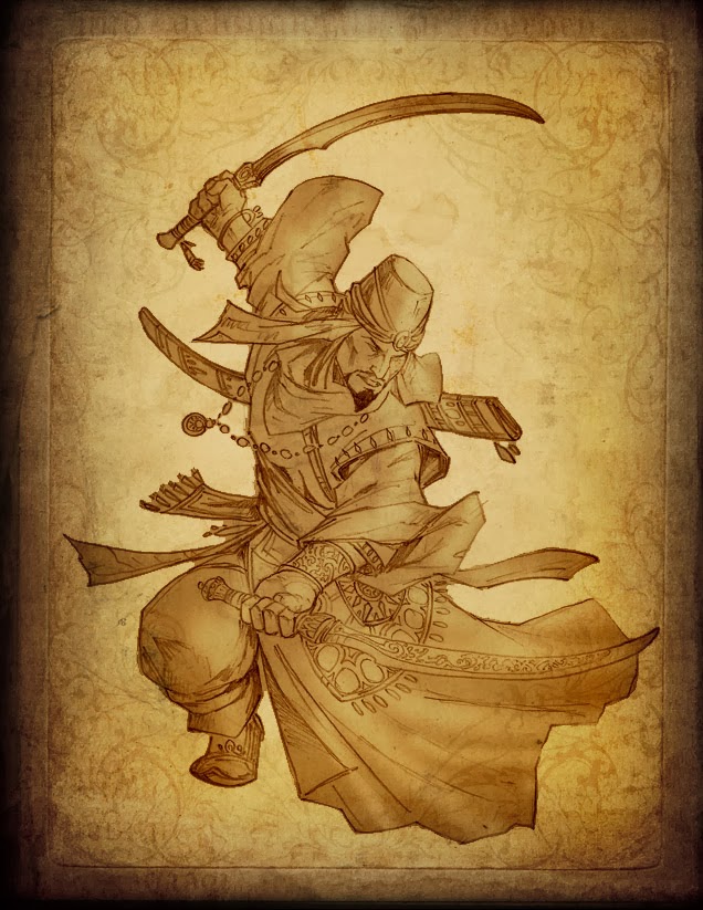 JAE News: Pathfinder art - Dervish