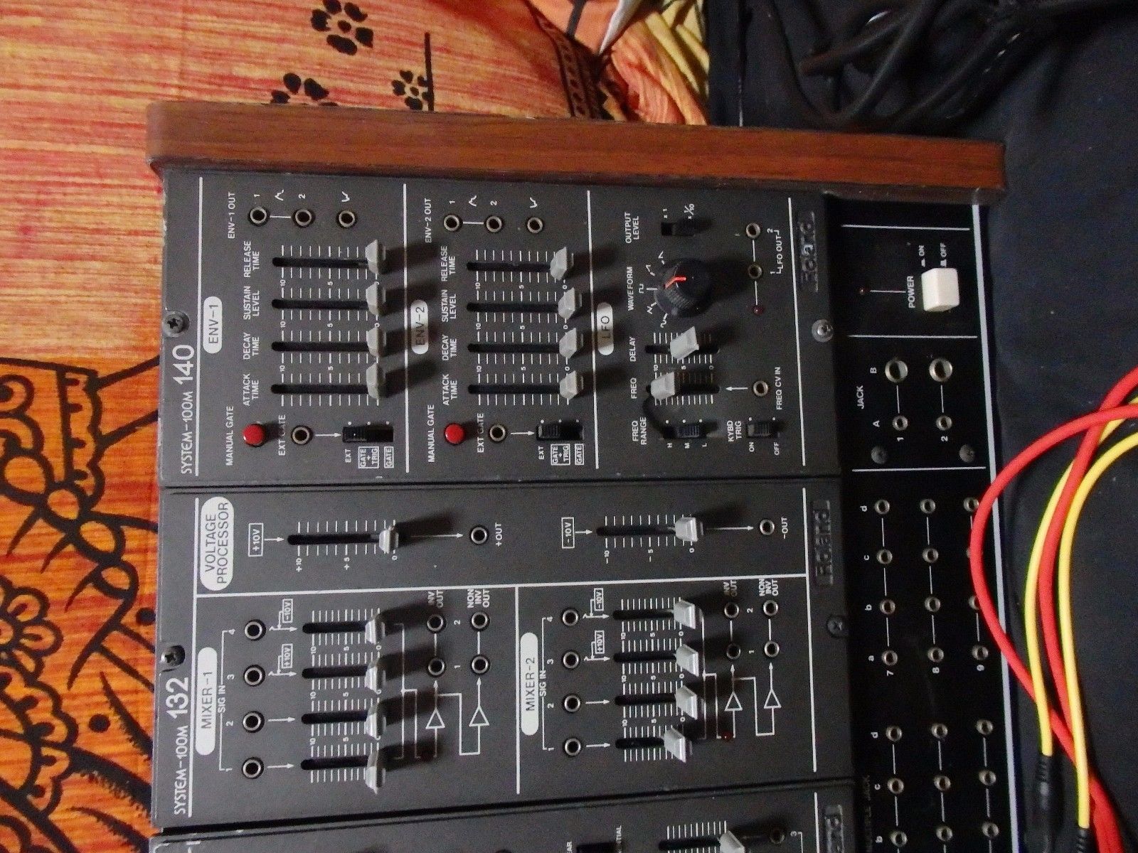 MATRIXSYNTH: Vintage Roland System 100M Analog Modular Synth
