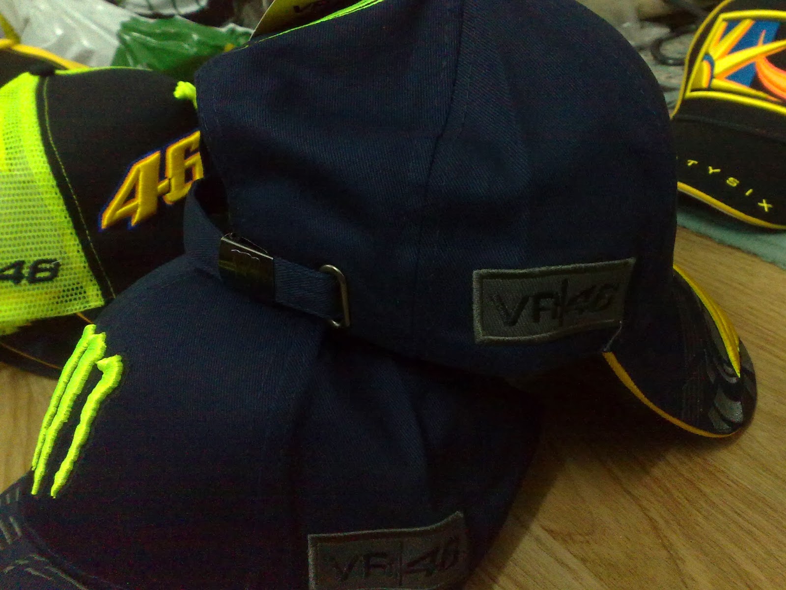 MONSTER 46 NAVY BLUE CAP | motogpf1store.com