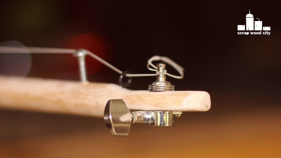 scrap wood city: How to make a DIY electric broomstick guitar