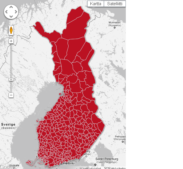 Bazaar: Suomen kunnat