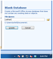 Tutorial Membuat Aplikasi Database Sederhana Dengan Ms. Access: Membuat Software Database Sederhana