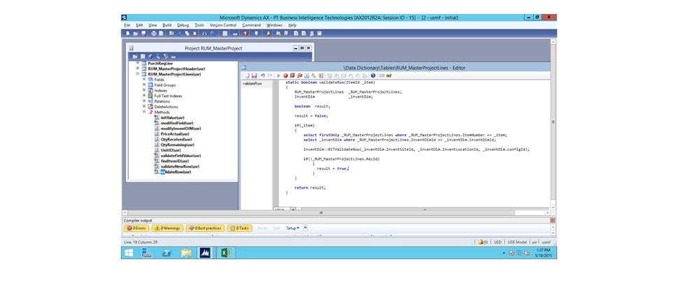 Create methode parameter in Dynamics AX Table using x++ | Transfer ...