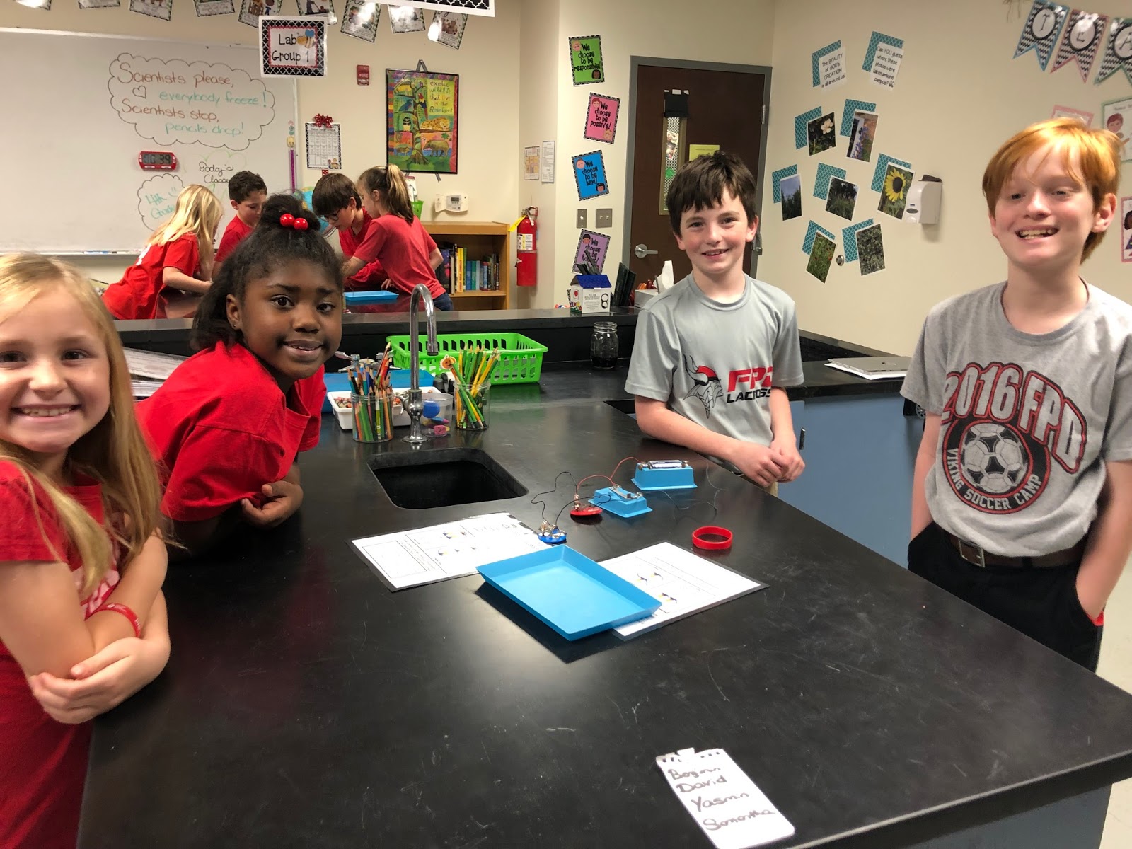 FPD 4th Grade News and Notes...: 4th Grade Science Lab Collaboration