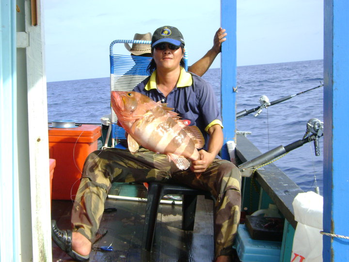 Fishing in Malaysia: My buddy fish trip at Sabah,Malaysia