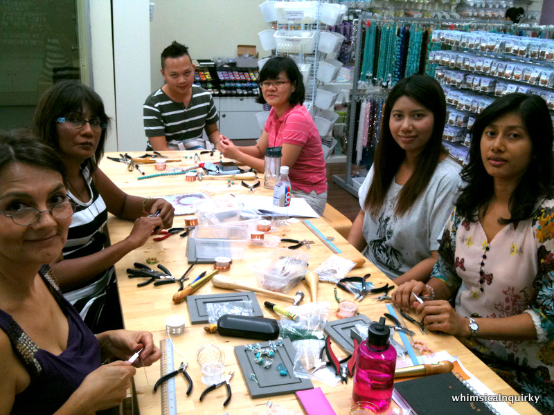 WHIMSICALNQUIRKY WIRE JEWELRY WORKSHOP: Handmade Wire Jewelry Workshop ...