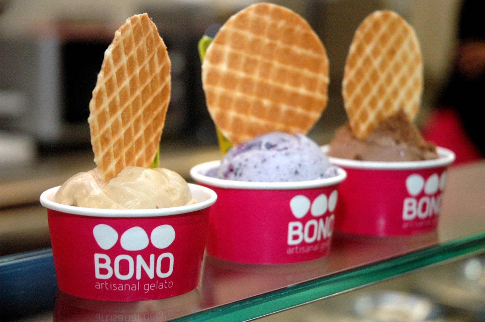 DUDE FOR FOOD: New Low Sugar Flavors from Bono Artisanal Gelato: Gelato ...
