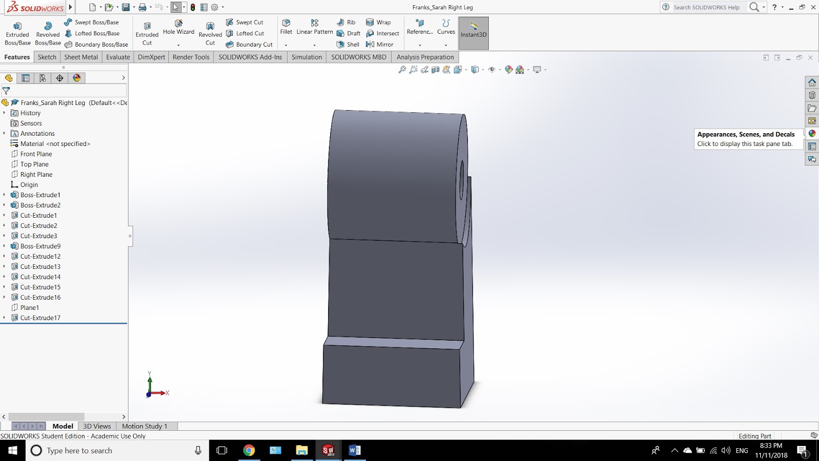 Computer Modelling for Product Design with Solidworks