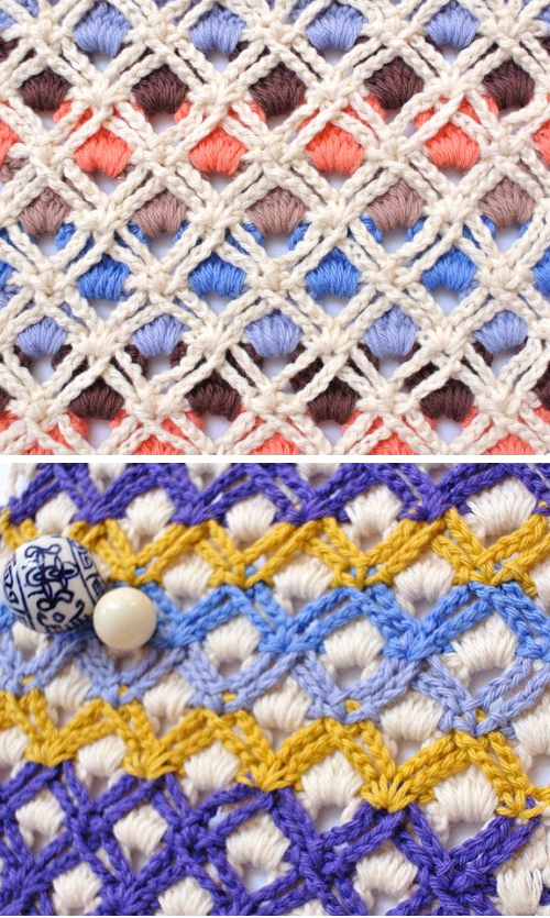Beautiful Skills - Crochet Knitting Quilting : Crochet Layered Stitch ...