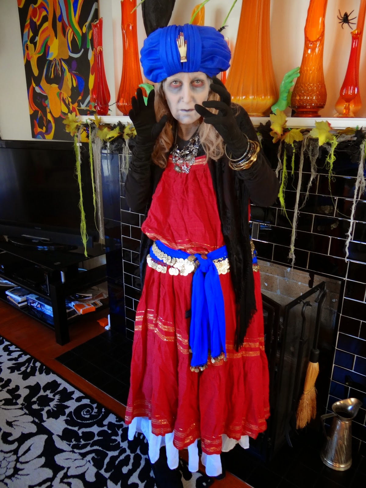 From the Studio of Pat Benedict: Me as "The Ghost Gypsy" Haunted Harris ...