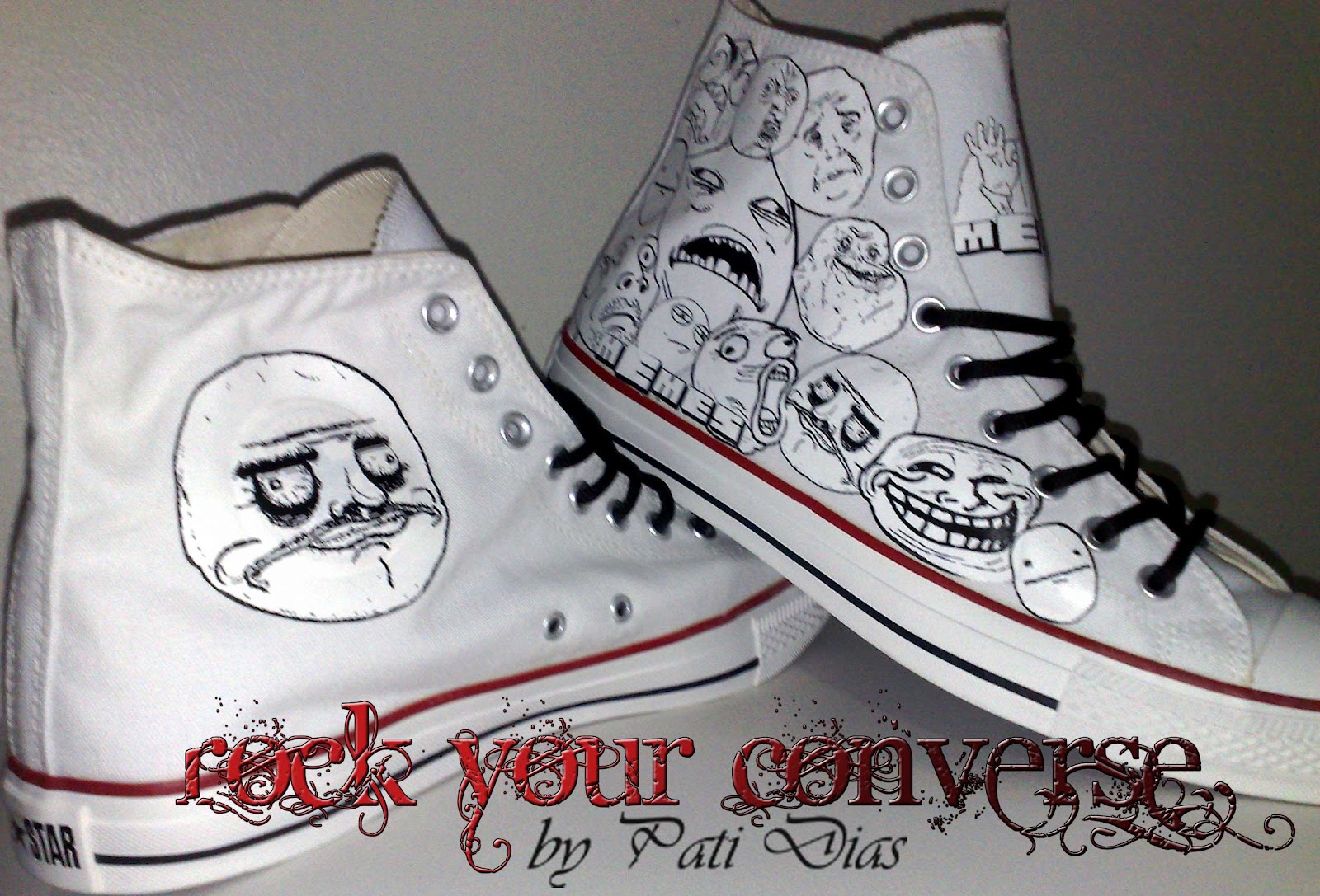 Converse All Star Customizado - Rock Your Converse!: Você sabe o que ...