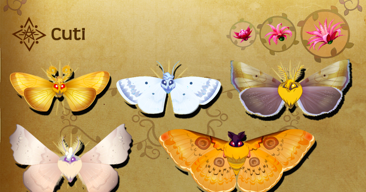 A Flutter Starlight Journey: Cuti Wisp Event: Moth Set and Deco Abilities