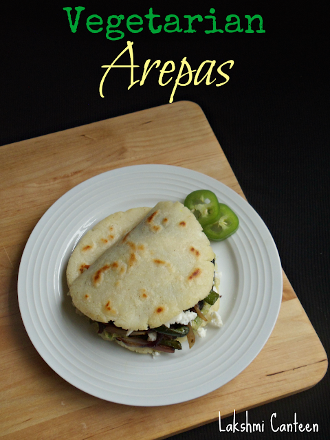 Lakshmi Canteen: Vegetarian Arepas