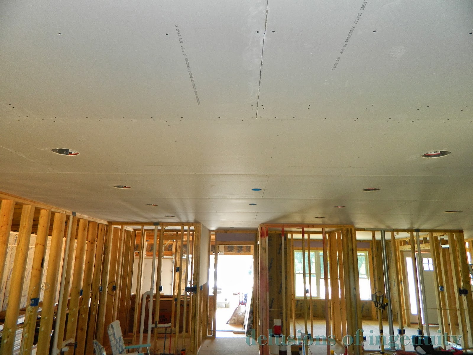 delusions of ingenuity: drywall sheetrock wallboard gypsum